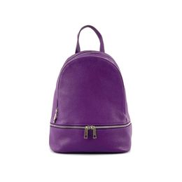 Florence Cityrucksack Leder lila ca. 32cm | Gr.: onesize