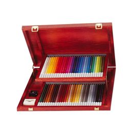 Stabilo Pastellkreidestift CarbOthello Holzkoffer mit allen 60 Stiften | Gr.: onesize