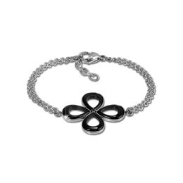 Amello Armband Edelstahl, Keramik ca. 18cm bis 20,5cm Blume | Gr.: onesize