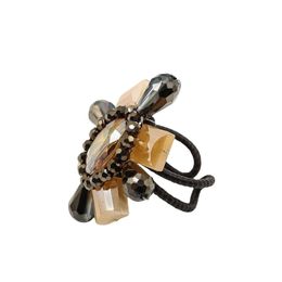 Collezione Alessandro Ring " Bologna " in braun | Gr.: onesize