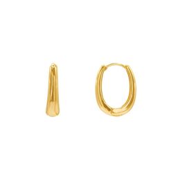 Steel_Art Creolen Damen Nora goldfarben in goldfarben | Gr.: onesize