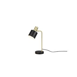 REALITY LEUCHTEN Tischleuchte ADAM in Schwarz-Gold | Gr.: onesize