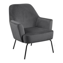 ebuy24 Sessel Melissa Grau 75 x 75 cm | Gr.: onesize