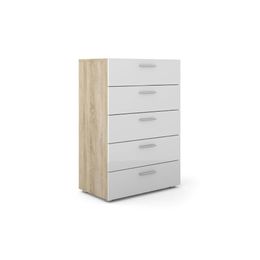 ebuy24 Kommode Petra Eiche Dekor 70 x 40 cm | Gr.: onesize