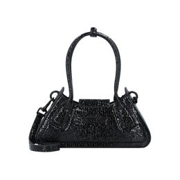 Replay Handtasche 28 cm in shiny black | Gr.: onesize