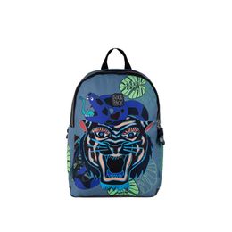 Pick & Pack Grundschulranzen M Dangerous Cat in blau | Gr.: onesize