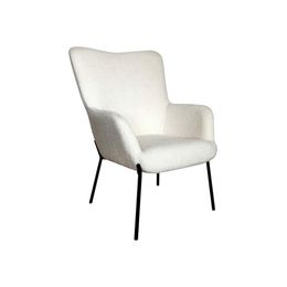ebuy24 Sessel Glasgow Weiß 70 x 79 cm | Gr.: onesize
