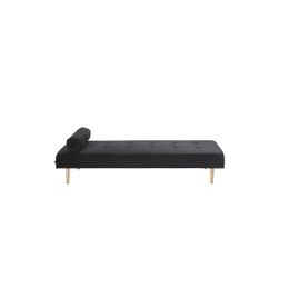 ebuy24 Daybed Marino Schwarz 200 x 80 cm | Gr.: onesize