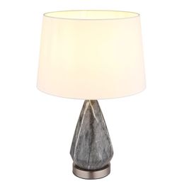 Globo lighting Tischleuchte ''Kisa'' in Grau - (H)54 x &Oslash; 35 cm | Gr.: onesize
