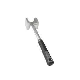 Intirilife Fleischklopfer doppelseitig - 27 x 4.7 x 6.7 cm in Silber | Gr.: onesize