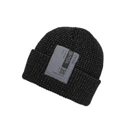Chillouts Headwear M&uuml;tze Pius in Black Reflective | Gr.: onesize