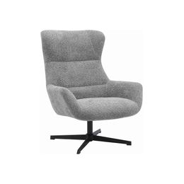 ebuy24 Sessel Bescia Dunkelgrau 80 x 89 cm | Gr.: onesize
