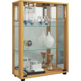 ebuy24 Vitrinenschrank Sintalo 11 Buche 60 x 25 cm | Gr.: onesize