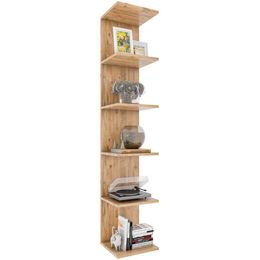 ebuy24 Regal Lazas 2 Eiche 35 x 30 cm | Gr.: onesize