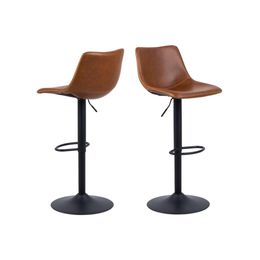ebuy24 Barhocker Oregon Braun 47 x 51 cm | Gr.: onesize