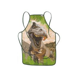 Roth Sch&uuml;rze "Tyrannosaurus" f&uuml;r Kinder von 4-10 Jahren mit Tasche in Bunt | Gr.: onesize