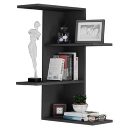 ebuy24 Regal Balos Schwarz 45 x 45 cm | Gr.: onesize