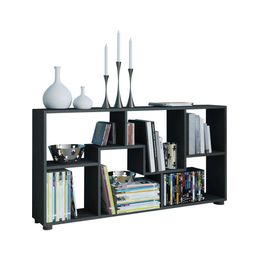 ebuy24 Regal Pintal 5 Schwarz 117 x 20 cm | Gr.: onesize