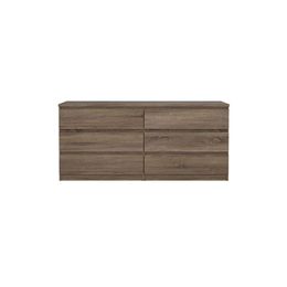 ebuy24 Kommode Naia Tr&uuml;ffel 154 x 50 cm | Gr.: onesize