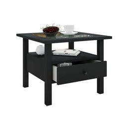 ebuy24 Couchtisch LingisM 3 Schwarz 54 x 54 cm | Gr.: onesize