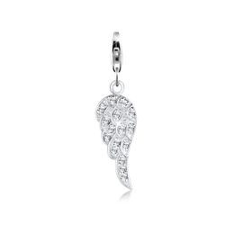 NENALINA Charm 925 Sterling Silber Flügel in Silber | Gr.: onesize