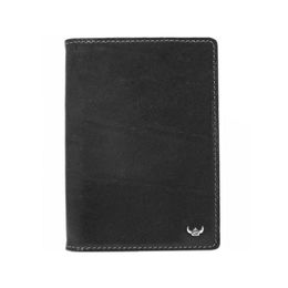 Golden Head Colorado RFID Protect Reisepassetui Leder 10 cm in schwarz | Gr.: onesize