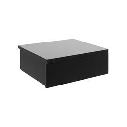 ebuy24 Nachttisch Avignon Schwarz 37 x 32 cm | Gr.: onesize