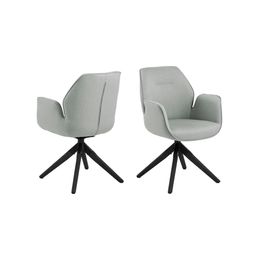 ebuy24 Esszimmerstuhl Aura Grau 61 x 59 cm | Gr.: onesize