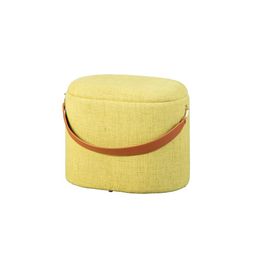 ebuy24 Hocker Dirax Gelb 42 x 30 cm | Gr.: onesize