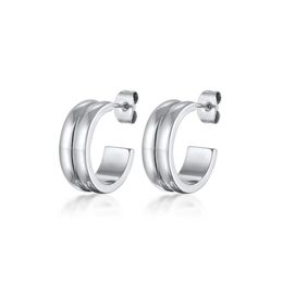 Elli Ohrringe Brass in Silber | Gr.: onesize