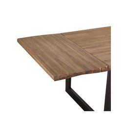 ebuy24 Esstisch Zusatzplatte Maro Braun 90 x 50 cm | Gr.: onesize