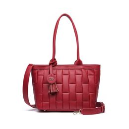 Collezione Alessandro Schultertasche " Luvre " in rot | Gr.: onesize