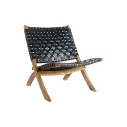 ebuy24 Sessel Perugia Schwarz 66 x 74 cm | Gr.: onesize