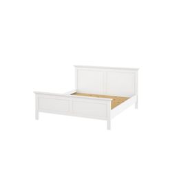 ebuy24 Doppelbett Venedig Wei&szlig; 179 x 211 cm | Gr.: onesize