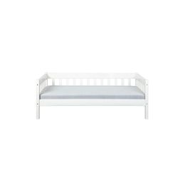 ebuy24 Bett Sina Weiß 209 x 100 cm | Gr.: onesize