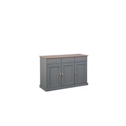 ebuy24 Sideboard Luzerna Grau 131 x 45 cm | Gr.: onesize