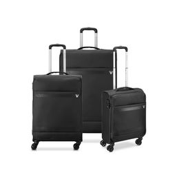 Roncato Jazz 4.0 4 Rollen Kofferset 3-teilig in schwarz | Gr.: onesize