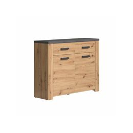 ebuy24 Kommode Follow Eiche 116 x 35 cm | Gr.: onesize