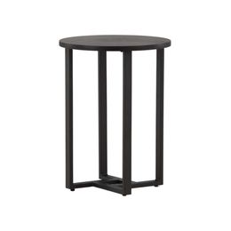 ebuy24 Couchtisch Lawton Schwarz 40 x 40 cm | Gr.: onesize