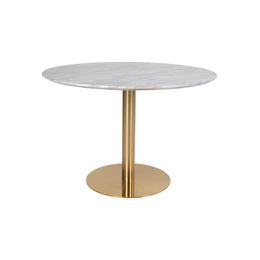 ebuy24 Esstisch Bojan Messing 110 x 110 cm | Gr.: onesize