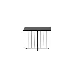 ebuy24 Couchtisch Dayton Schwarz 60 x 60 cm | Gr.: onesize