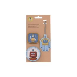 Lässig Lässig Anhänger & Patches - Schul Set Unique, Robot | Gr.: onesize