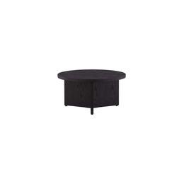 ebuy24 Couchtisch Saltö Schwarz 85 x 85 cm | Gr.: onesize