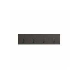 ebuy24 Wandgarderobe Esteban Grau 80 x 2 cm | Gr.: onesize