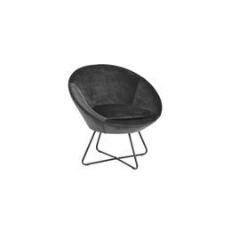ebuy24 Sessel Cenna Grau 82 x 72 cm | Gr.: onesize