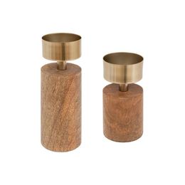Atmosphera Créateur d'intérieur Kerzenständer in braun | Gr.: onesize