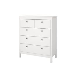 ebuy24 Kommode Madrid Wei&szlig; 83 x 39 cm | Gr.: onesize