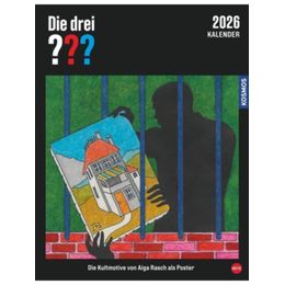 Heye Kalender Kalender - Die drei ??? Posterkalender 2026 | Gr.: onesize