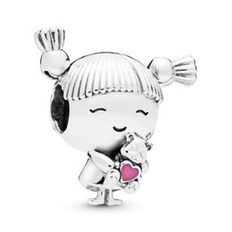 Pandora Charm Girl with Pigtails Silber | Gr.: onesize