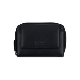 mano Don Andrea Geldbörse RFID Schutz Leder 14 cm in schwarz | Gr.: onesize